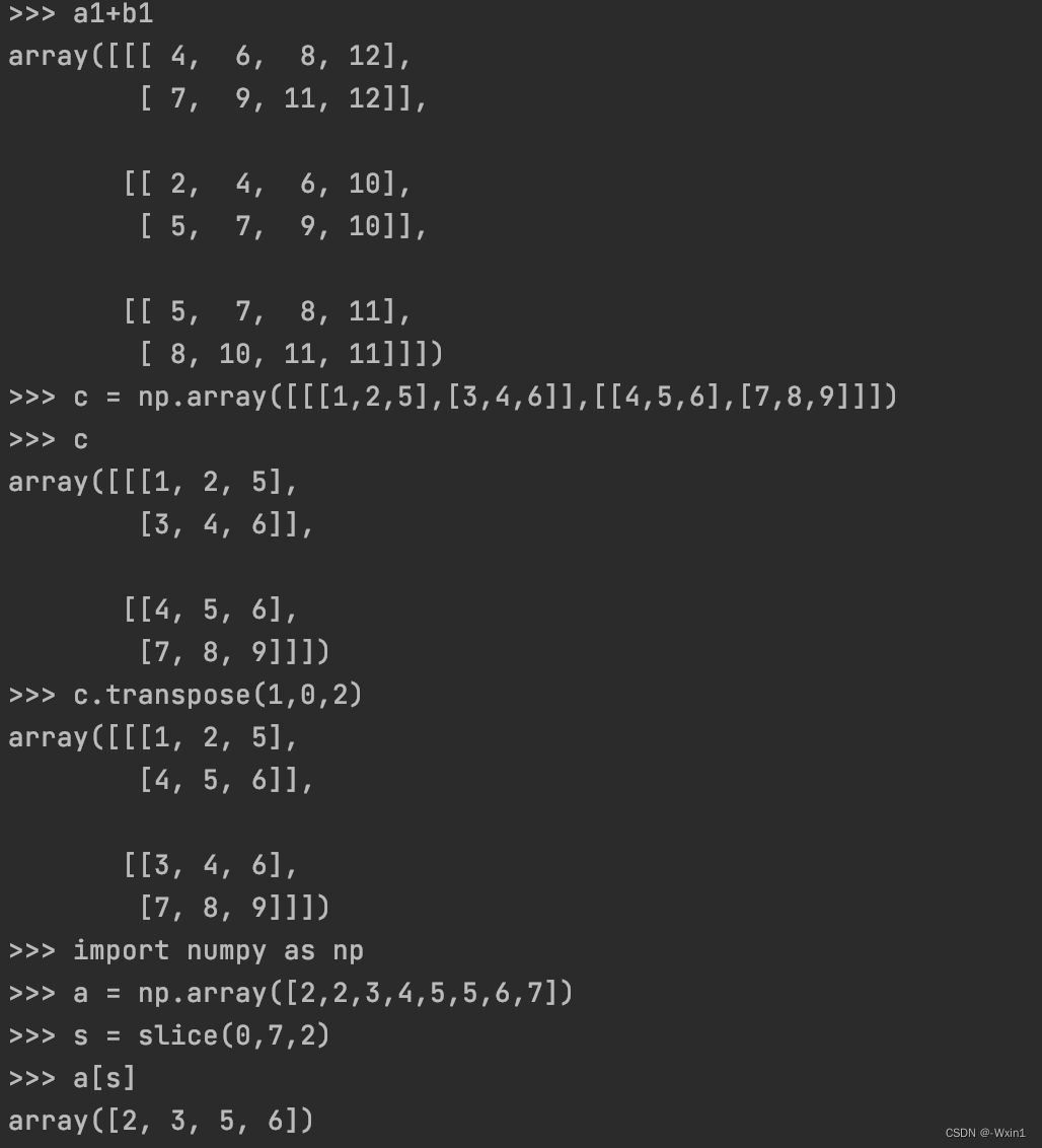 Numpy学习python 矩阵添加一维数据 Csdn博客