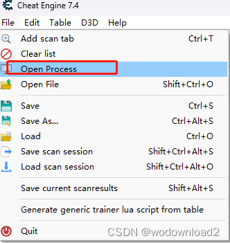 Cheat Engine的使用_cheat engine 鼠标-CSDN博客