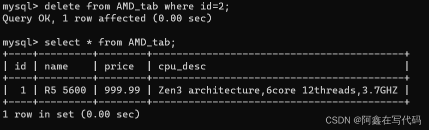 MySQL 快速入门，最常见的sql语句_mysql语句如何速成-CSDN博客