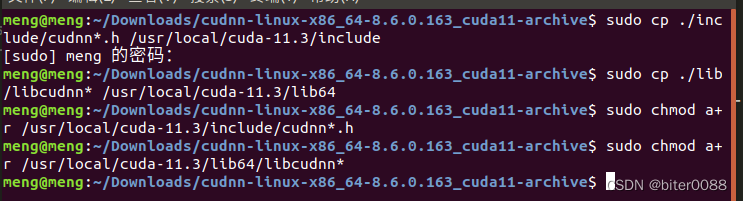 ubuntu18.04配置CUDA-11.3、cuDNN、PyTorch_cuda11.3对应的驱动版本-CSDN博客