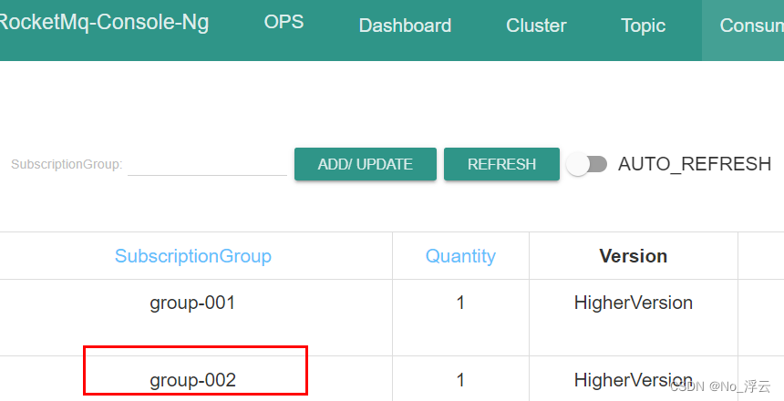 The consumer group has been created before, specify another name please RocketMQ异常-CSDN博客