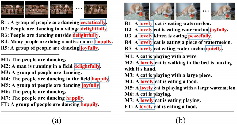 Emotion Expression With Fact Transfer for Video Description基于事实传递的视频描述情感表达_msvd数据集-CSDN博客