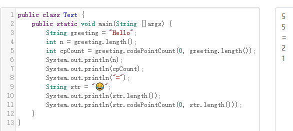 关于码点、代码单元、length()方法和codePointCount()方法的一些心得-CSDN博客