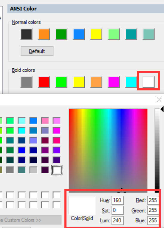 最新 SecureCRT 字体背景颜色更改 (自己记录)_crt如何设置字体七彩颜色-CSDN博客