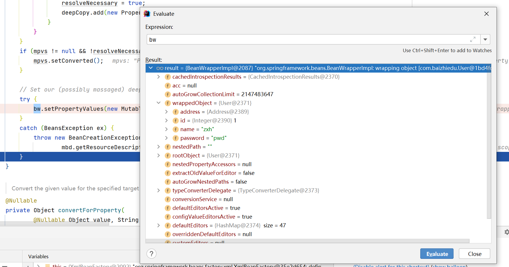 有关Spring对象的属性赋值与初始化---getBean(“beanName“)_getbean 属性初始化-CSDN博客