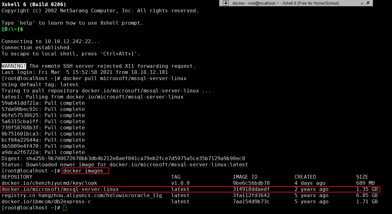 傻瓜式部署教程3：docker搭建sqlserver数据库_docker 安装sqlserver数据库-CSDN博客