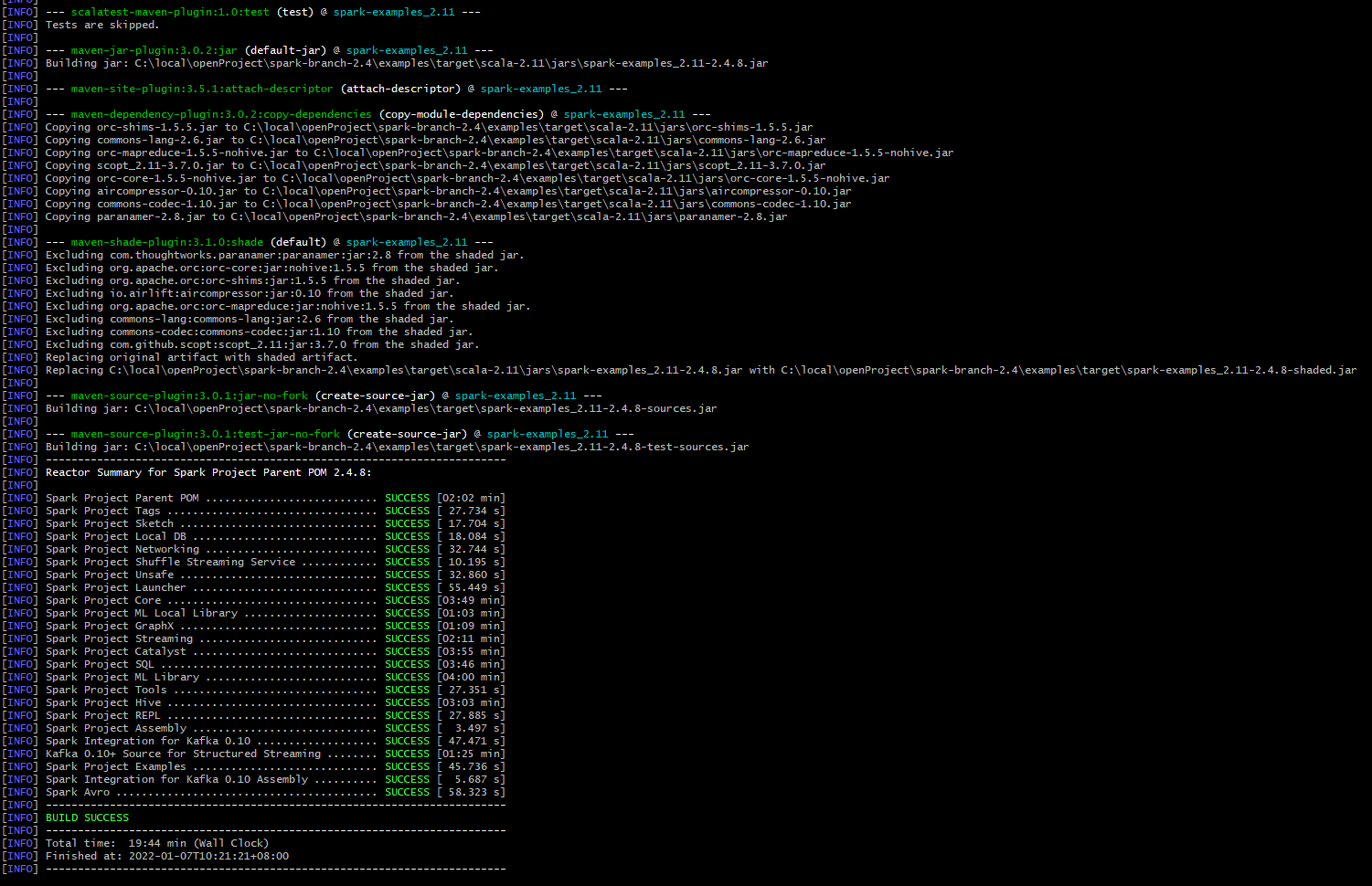 Spark24 Local Compile Debugging And Reading Source Code Windows Programmer Sought 