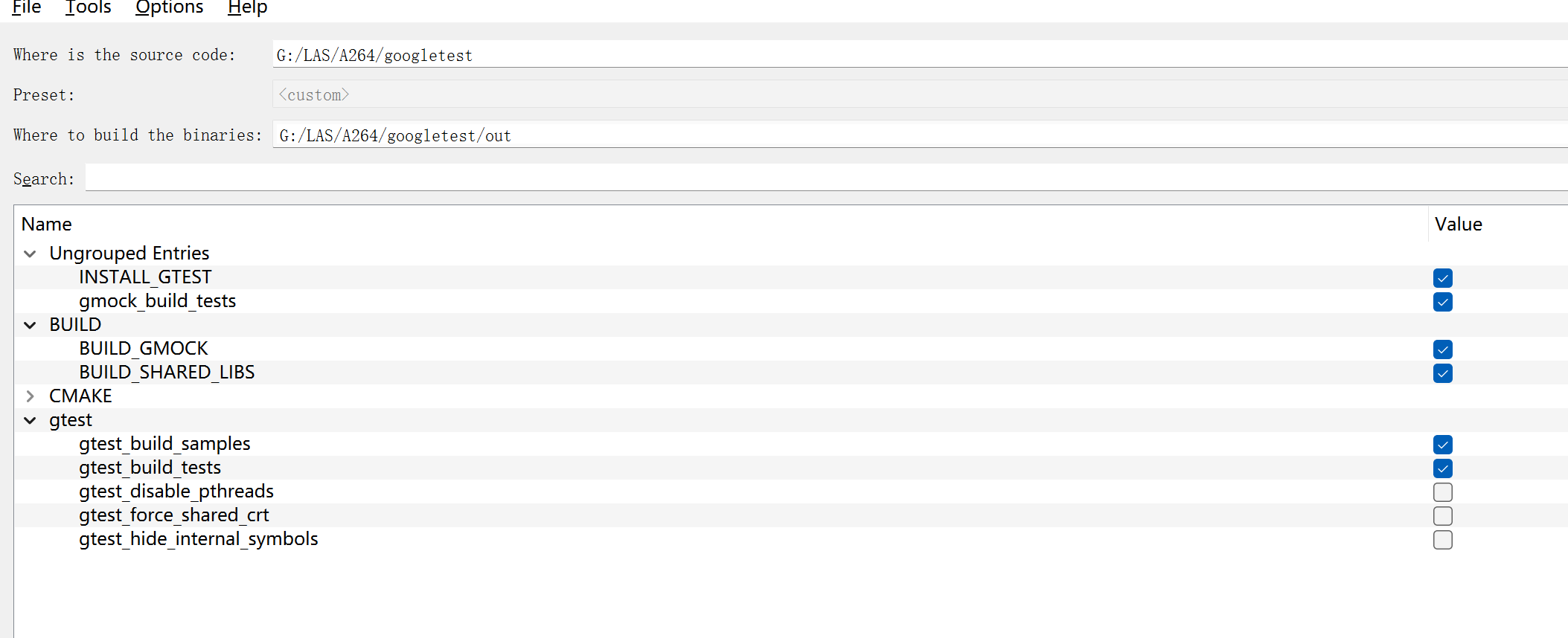 【googletest】gtest项目windows vs2022 构建_在vs2022中写google-CSDN博客