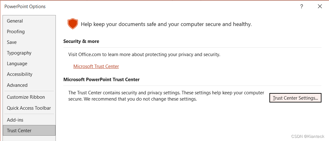 Office - 如何关闭Microsoft Security Notice_microsoft excel security notice-CSDN博客