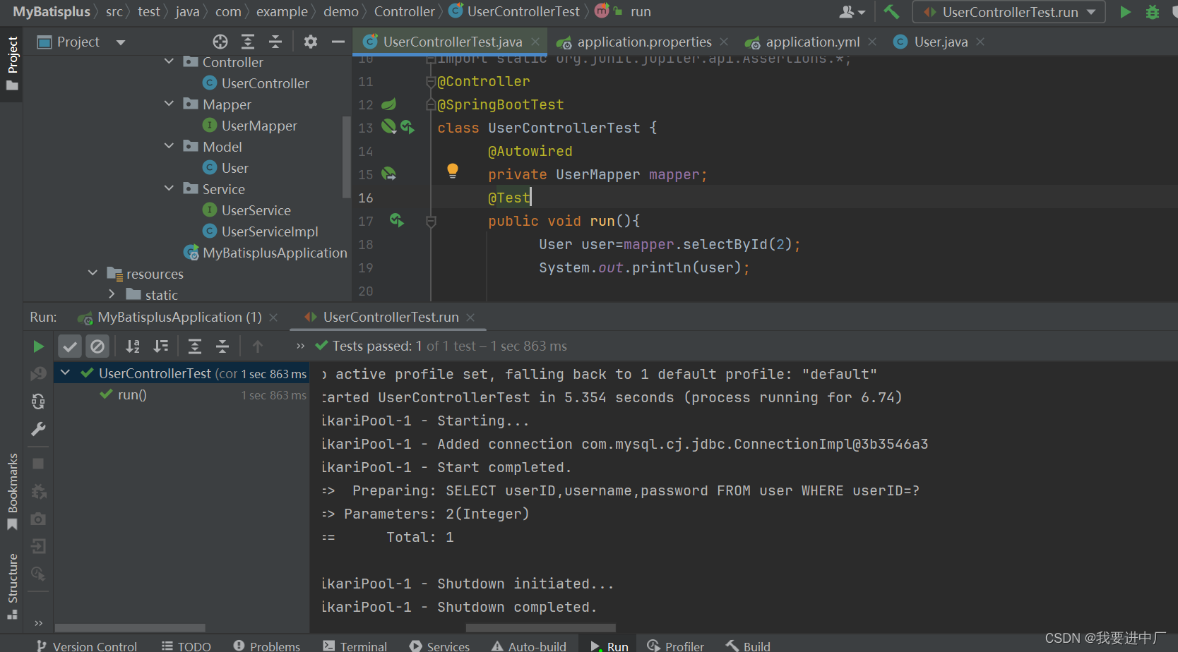 MyBatis-plus(1)_mybatis-plus pom-CSDN博客