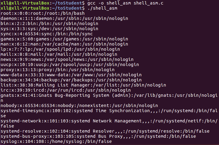 Linux32 shellcode实验实例_编写一段shellcode,并将实验过程及结果详细记录下来-CSDN博客