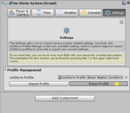 Unity3D天气系统插件UniStorm3.0插件使用说明-CSDN博客