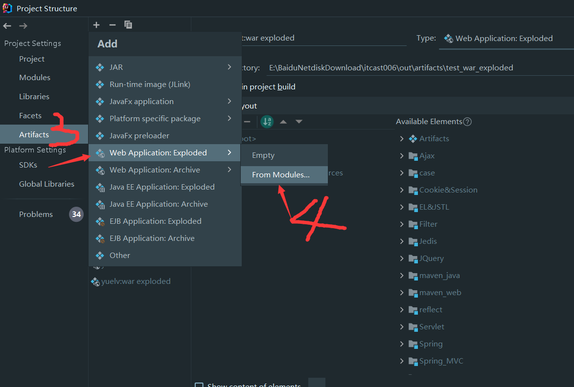如何解决Idea导入项目中Configuration Error: deployment source ‘StudentSystem:war exploded‘ is not valid错误 ...