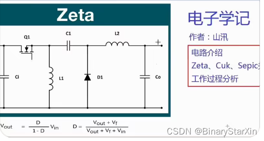 硬件工程师学习-Zeta电源原理及工作过程解析_zeta拓扑结构电路原理-CSDN博客