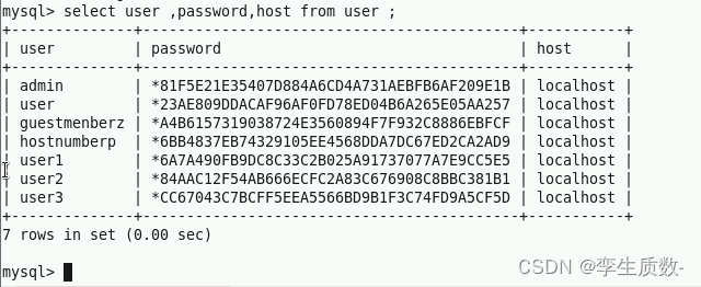 E111-经典赛题-数据库安全加固_ctf中mysql 安全加固题-CSDN博客