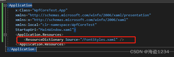 WPF使用外部字体文件（.ttf/.otf）_wpf 字体-CSDN博客