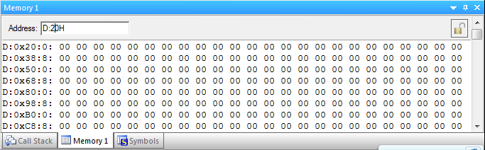 KEIL调试查看ROM或RAM中的信息_keil的memory数据怎么看-CSDN博客
