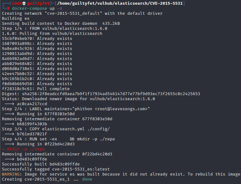 CVE-2015-5531 Elasticsearch 目录遍历漏洞-CSDN博客