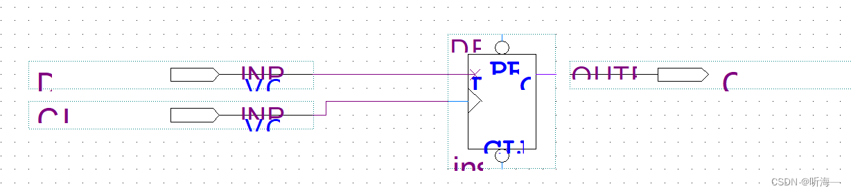 从零开始在Quantus lite 18.1设计D触发器并仿真验证_quartuslite-CSDN博客