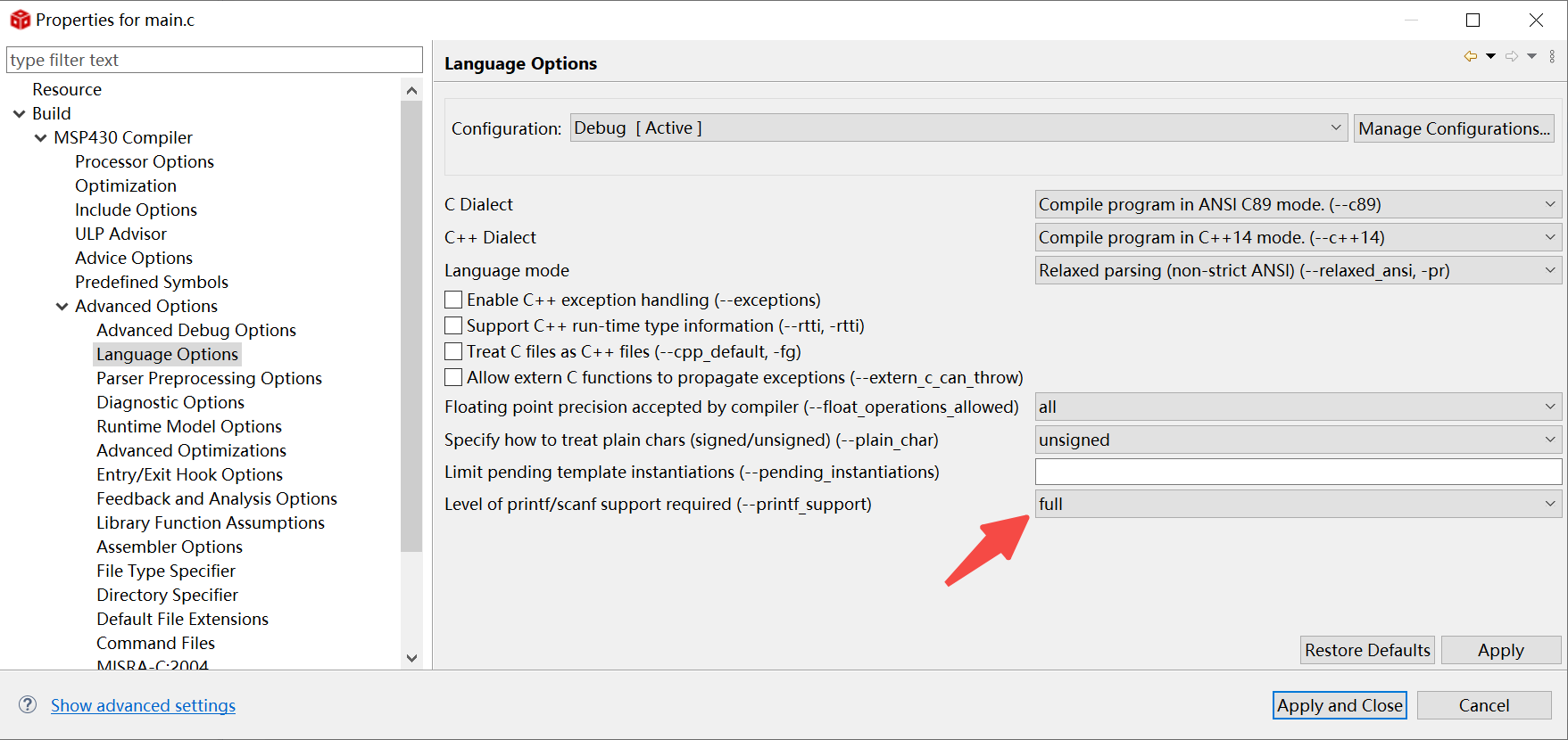 如何让CCS支持sprintf printf_ccs sprintf-CSDN博客