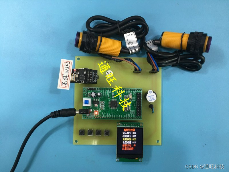 基于stm32单片机智能红外计数器人数流量统计无线app设计167红外计数人流量检测系统 Csdn博客 