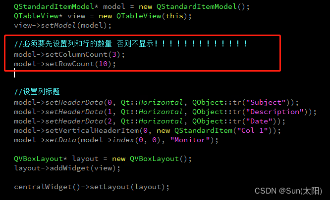 Qstandarditemmodel与qtableview使用不显示问题 向qstandarditemmodel中新增项不显示 Csdn博客