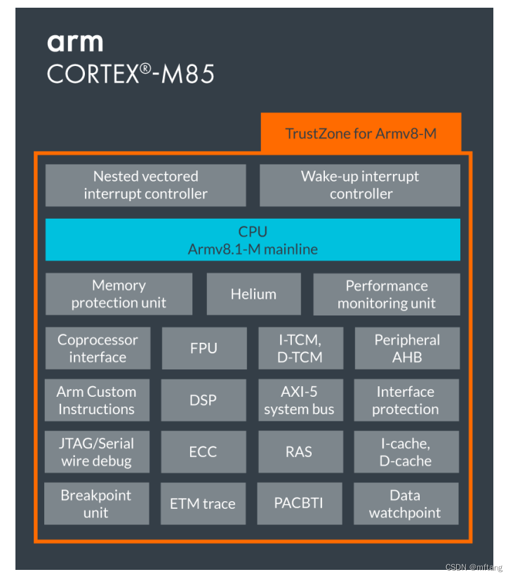 介绍ARM最新内核Cortex-M85和Helium技术-CSDN博客
