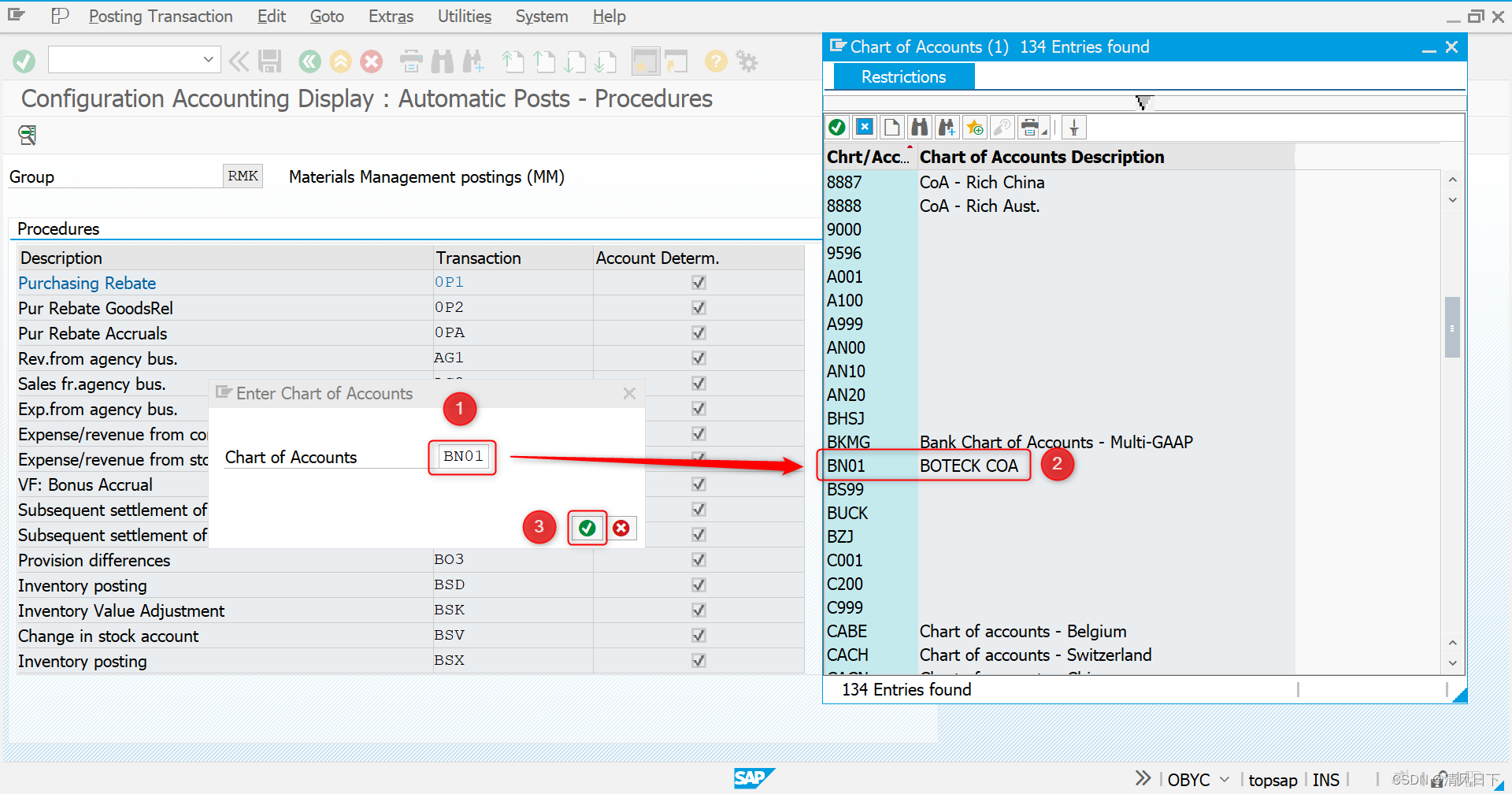 58 MM配置-评估和科目设置-OBYC配置自动记账(Configure Automatic Postings=OBYC)_物料管理-无导向 ...