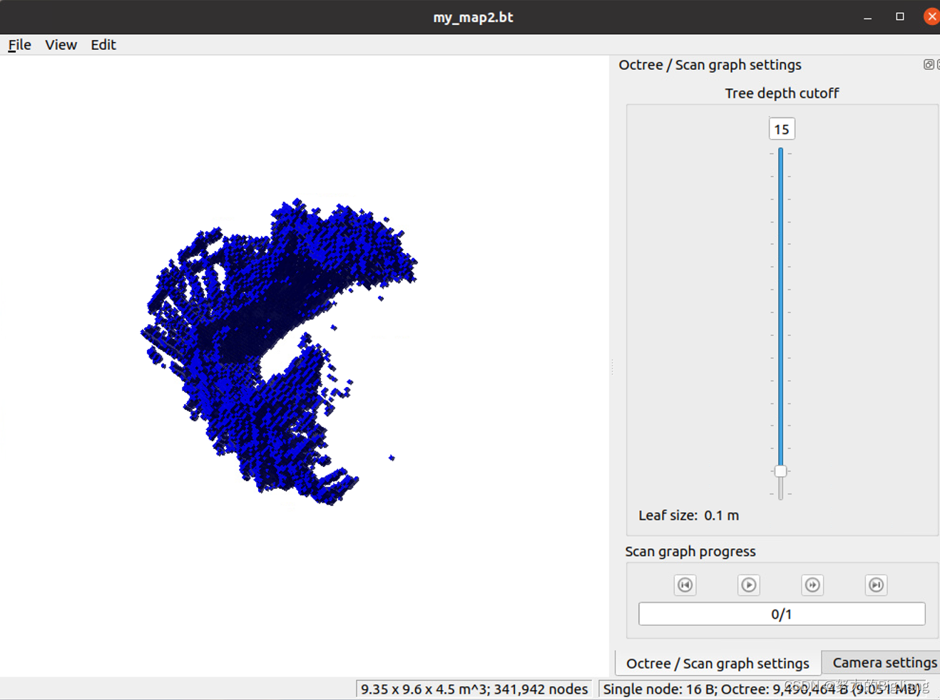 Octomap建图复现记录——使用Mid360（3）_mid360激光雷达实时建图-CSDN博客