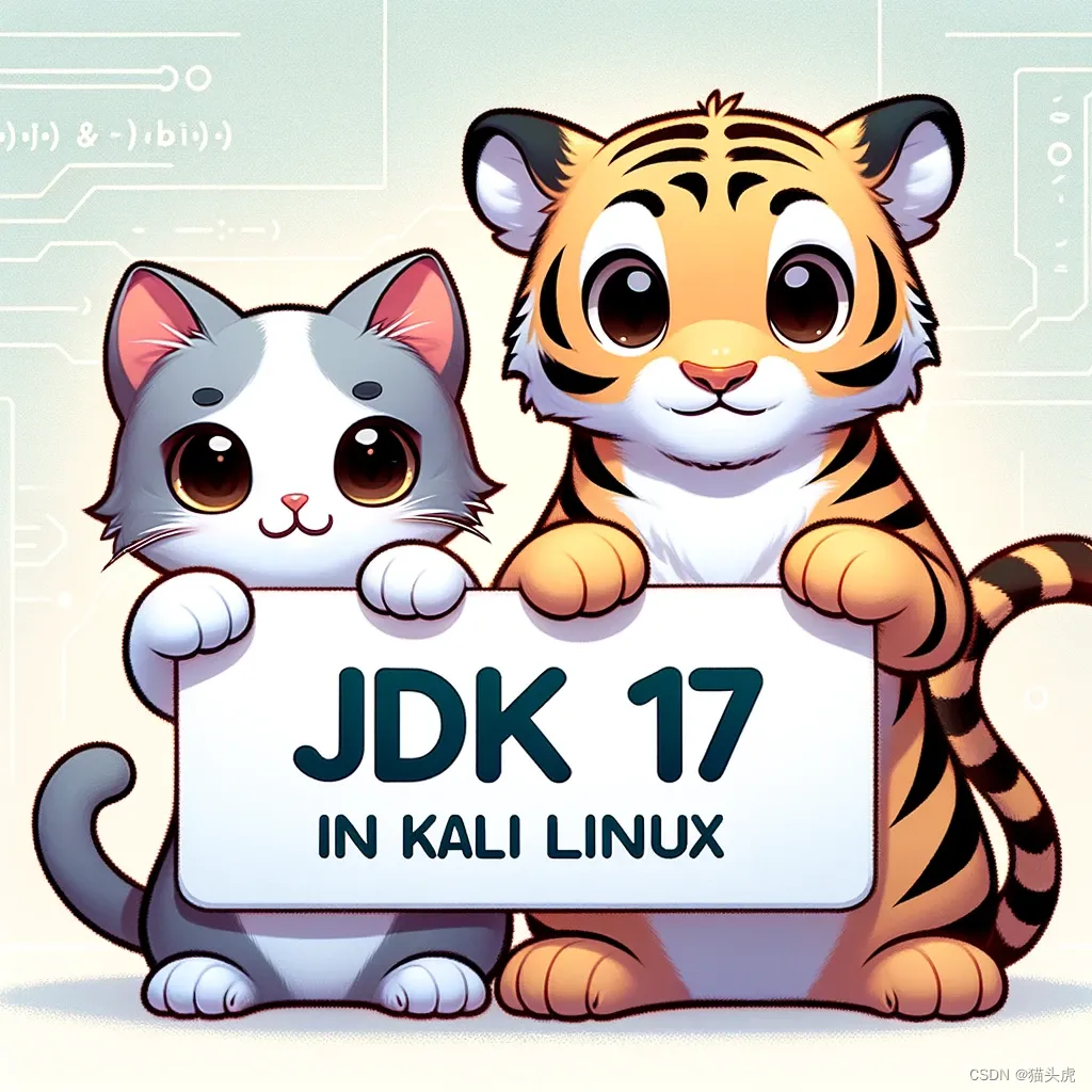 猫头虎手把手教你如何在 Kali Linux 中安装和配置 JDK 17 步骤教程_openjdk 17-CSDN博客