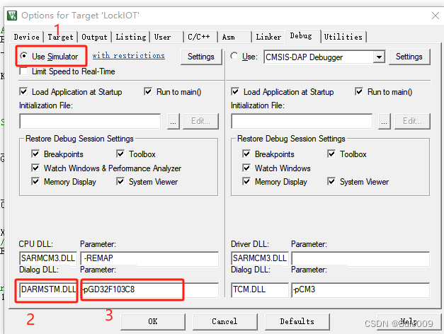 GD32软件调试——KEIL5软件仿真时的报错配置_the selected device has no configuration options!-CSDN博客