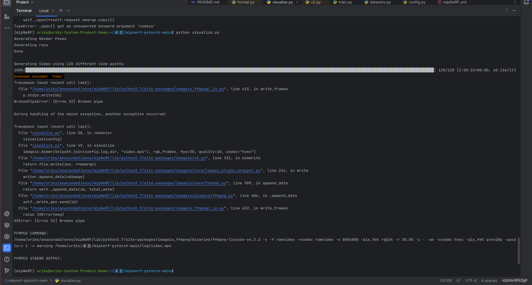mipNeRF-pytorch版复现流程（更新中）_mip-nerf pytorch-CSDN博客