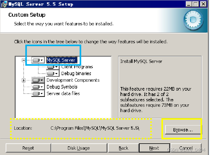 MySQL安装与配置使用_mysql5.5.62安装教程-CSDN博客