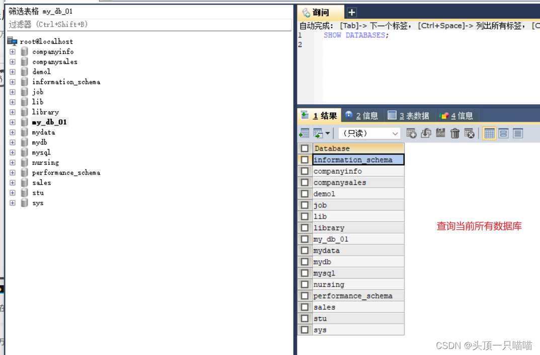 Mysql基础知识:ddl语句,数据库操作语法,查询数据库,创建数据库,删除数据库,使用数据库 Csdn博客