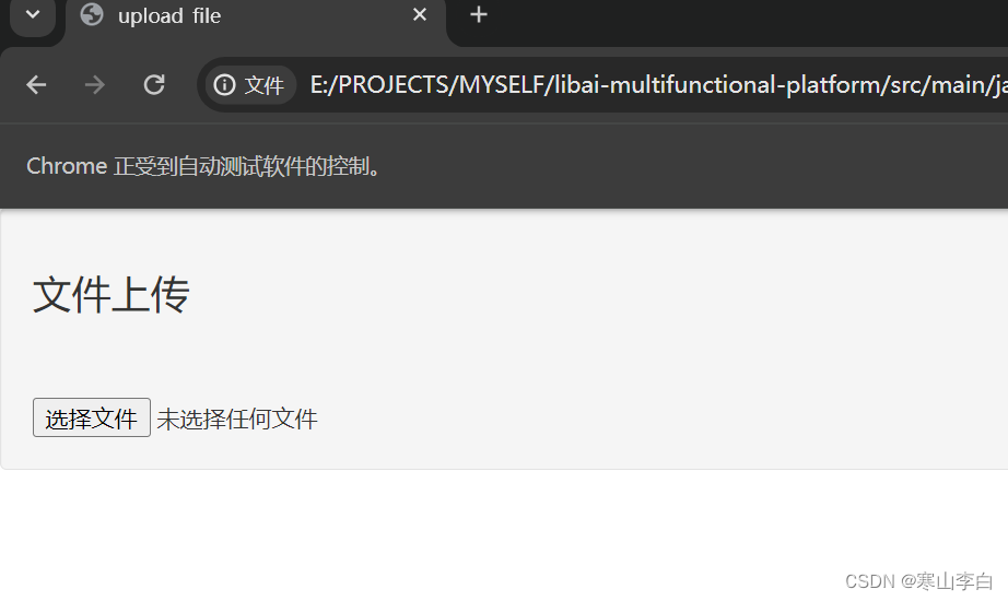 Selenium模拟浏览器自动上传文件的操作实现java Selenium 上传文件 Csdn博客
