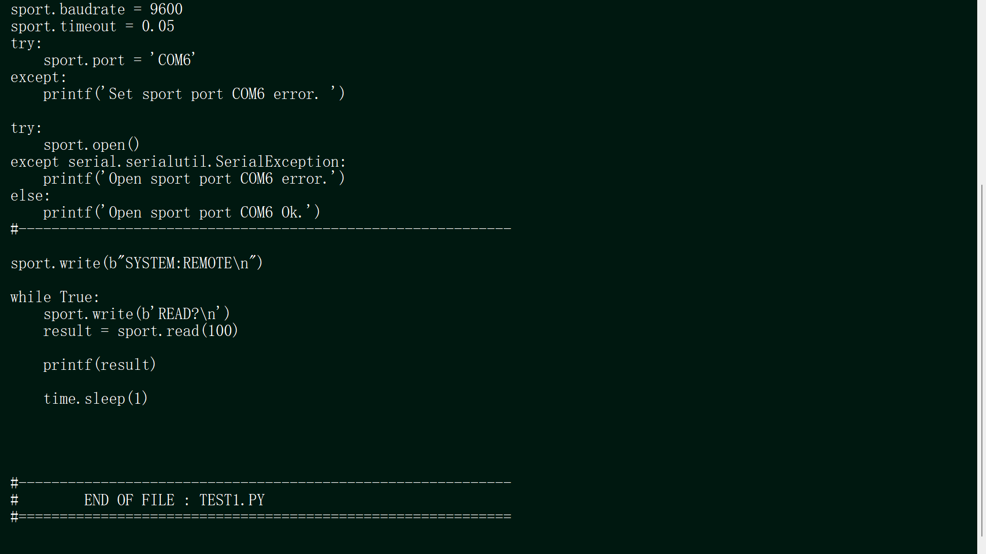 Agilent 34401A 串口命令_安捷伦34401a串口设置-CSDN博客