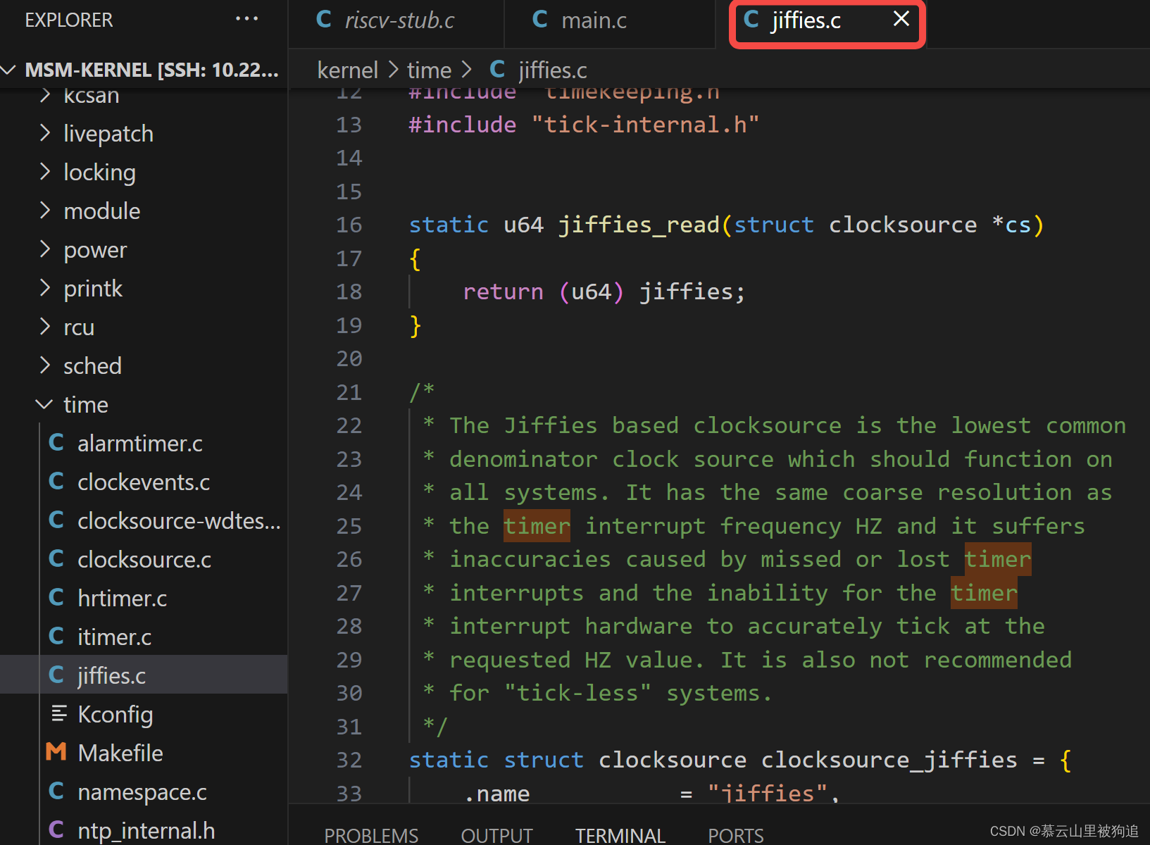 kernel-clock_在linux驱动中,操作时钟只需要简单调用内核提供的通用接口即可,clock驱动通常是由-CSDN博客