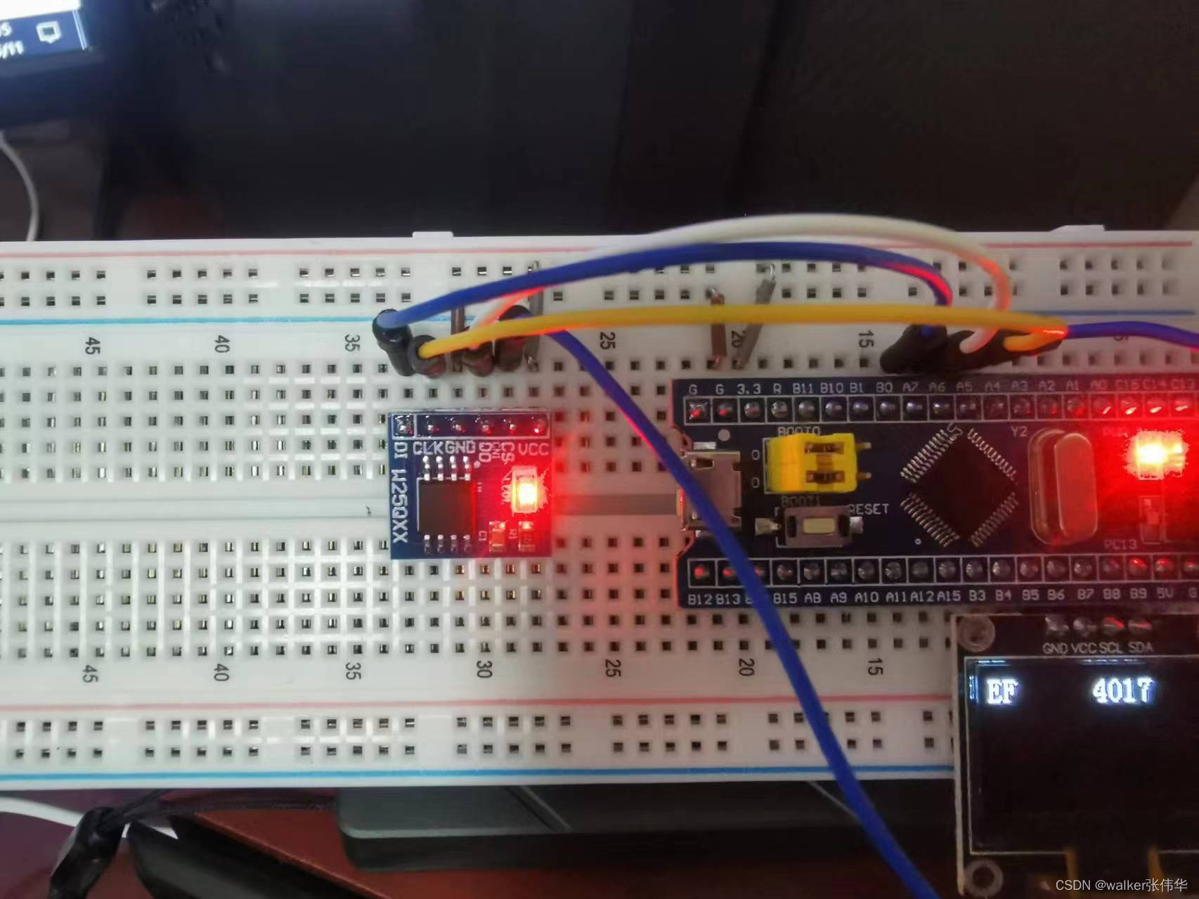 Stm32spi软件读写w25q64时碰到读取id号显示全f的bugw25q64读取到flash的id为什么为ffffff Csdn博客