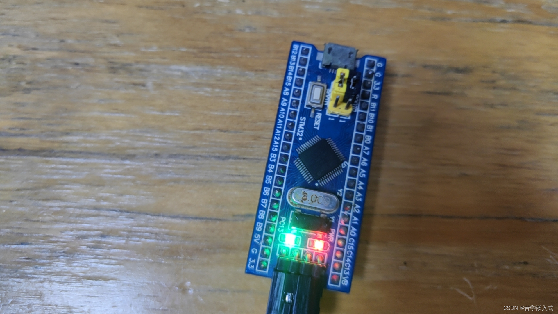 STM32F103—Hal库的学习（1）LED灯闪烁_stm32f103led闪烁详细步骤-CSDN博客