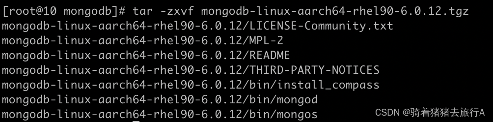 ARM架构安装MongoDB 6.0一学就会_mongodb arm-CSDN博客