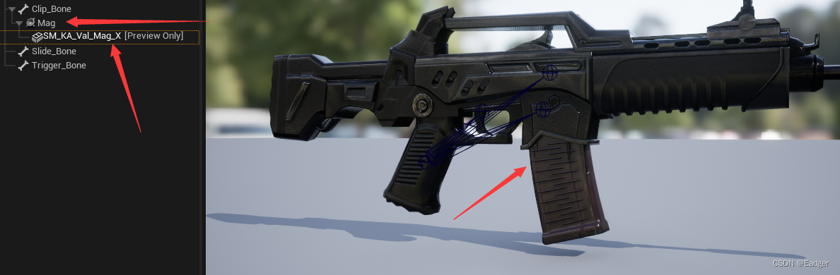 UE5怎么做枪械换弹夹(带丢弃弹夹飞出)制作笔记_ue5weapon socket-CSDN博客