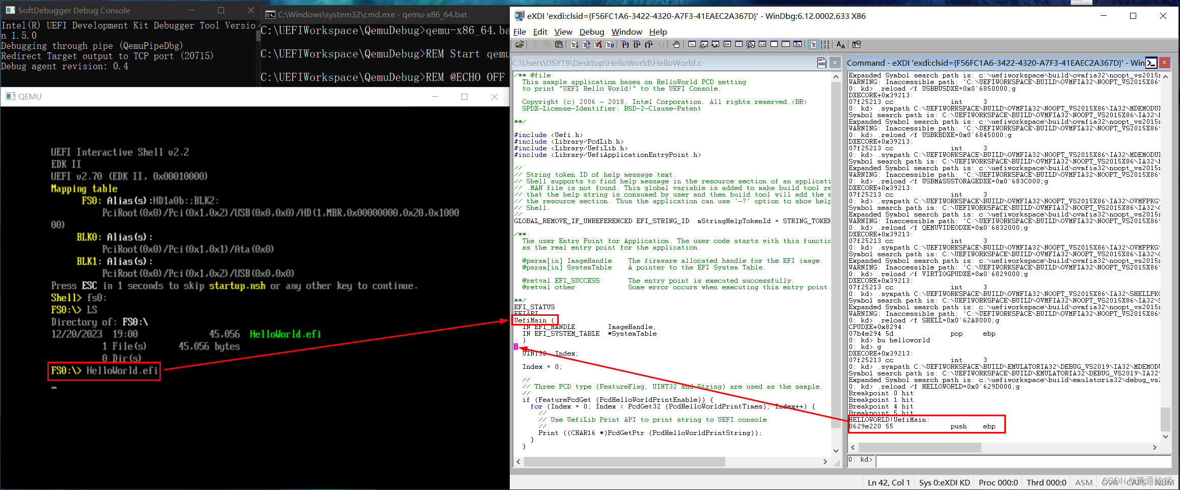 【UEFI】Windows下调试UEFI程序_windowsuefi程序-CSDN博客