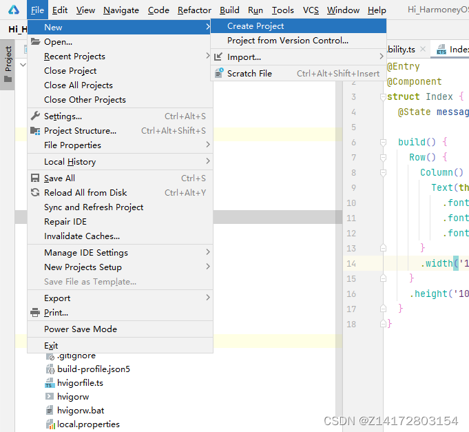 DevEco Studio的使用及简单运行HelloWorld_dev echo如何运行官方的例子-CSDN博客