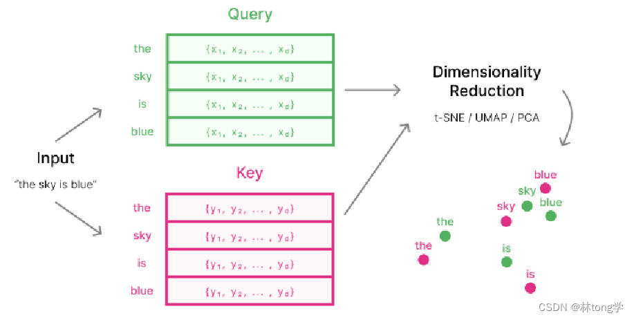 AttentionViz: A Global View of Transformer Attention论文学习，可视化、了解Transformer中的注意力机制_attention 可视化 ...