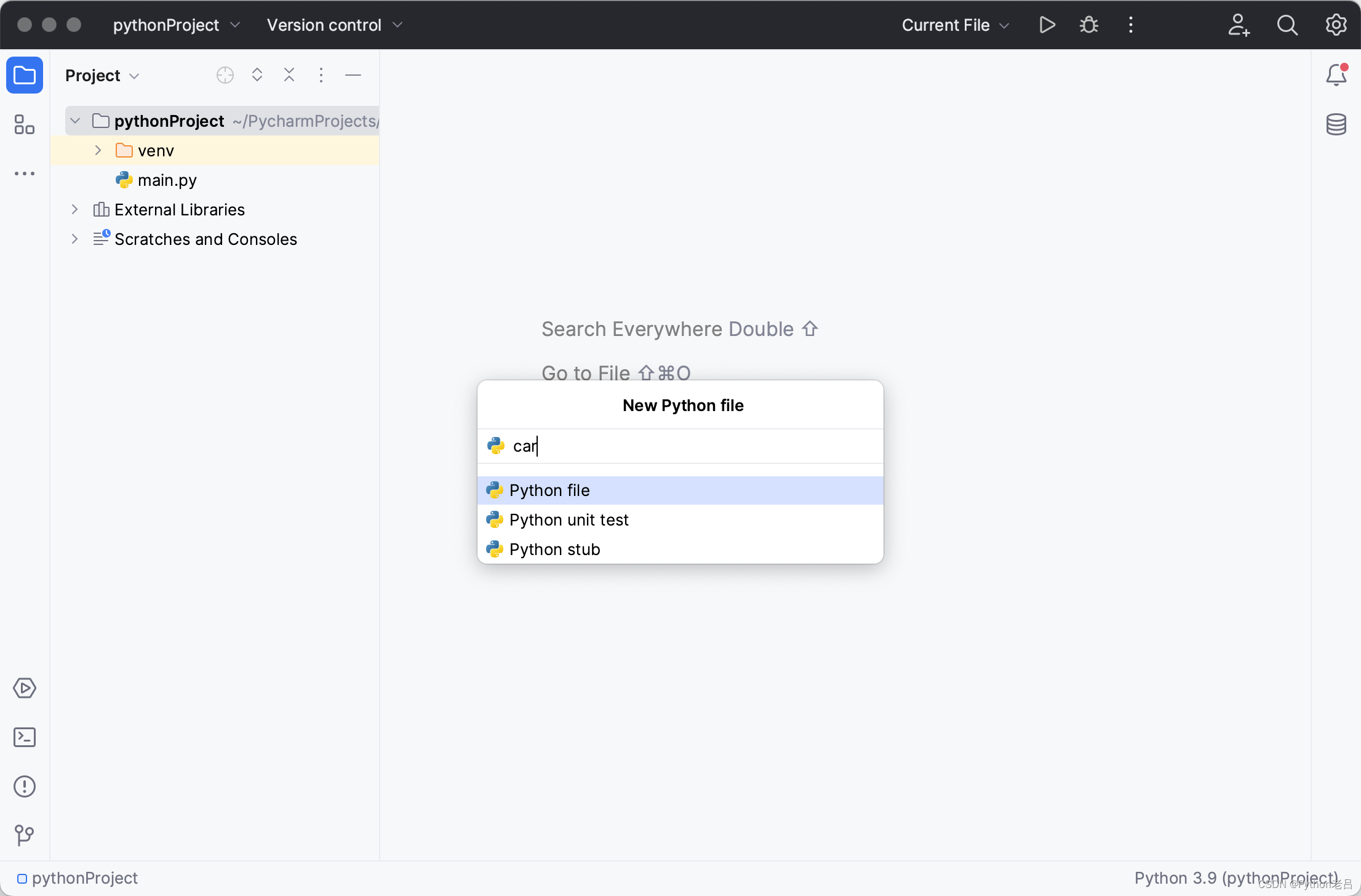 PyCharm快速入门指南_pycharm ce-CSDN博客