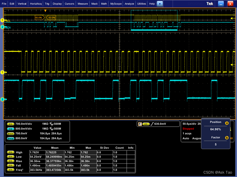 I2C原理与实际应用波形分析_i2c波形-CSDN博客