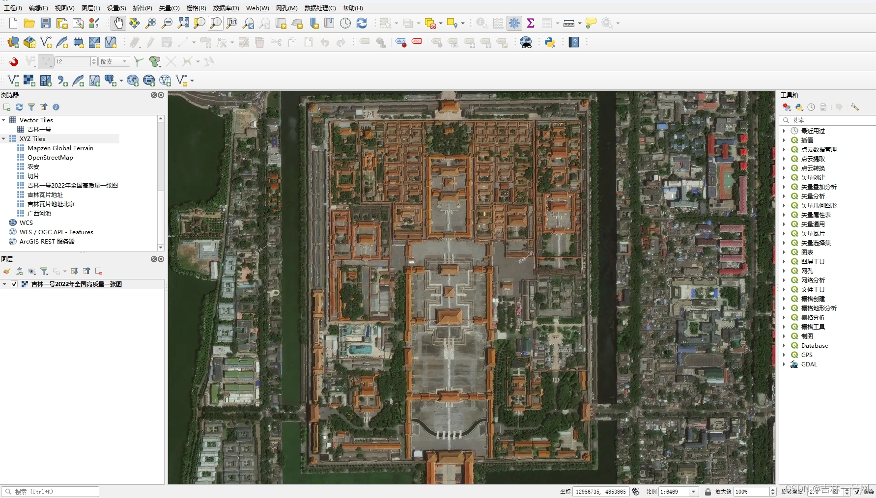 【高清影像如何调用】基于TMS/WMTS协议加载吉林一号切片影像套件_cesium urltemplateimagery epsg:3857-CSDN博客