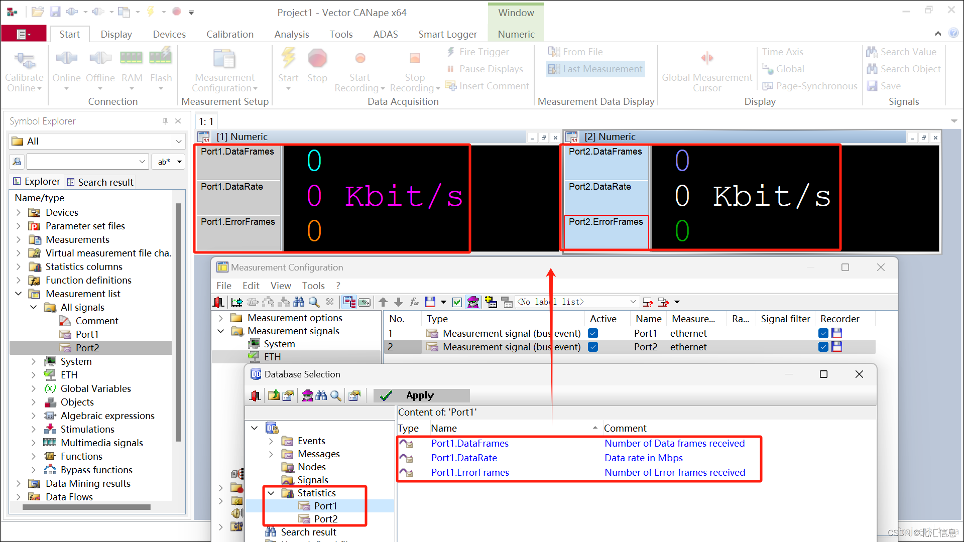 CANape 22.0新特性亮点盘点：ETH Monitor支持查看statistics信息 | Browser | Graphic ...
