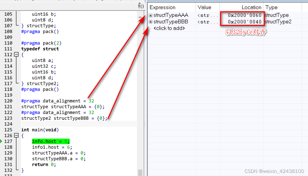 Eclipse/IAR字节对齐（align()/pack()/data_alignment）问题_iar 字节对齐-CSDN博客