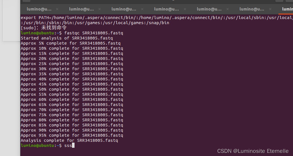 Linux系统进行RNA-seq分析（数据预处理）_linux microrna sequencing analysis-CSDN博客